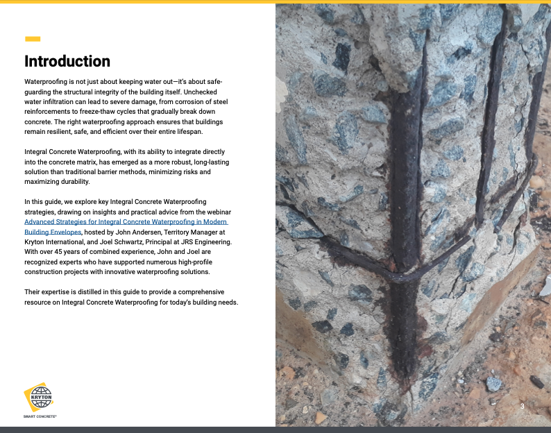 Free E-Book - Waterproofing for Resilient Building Envelopes