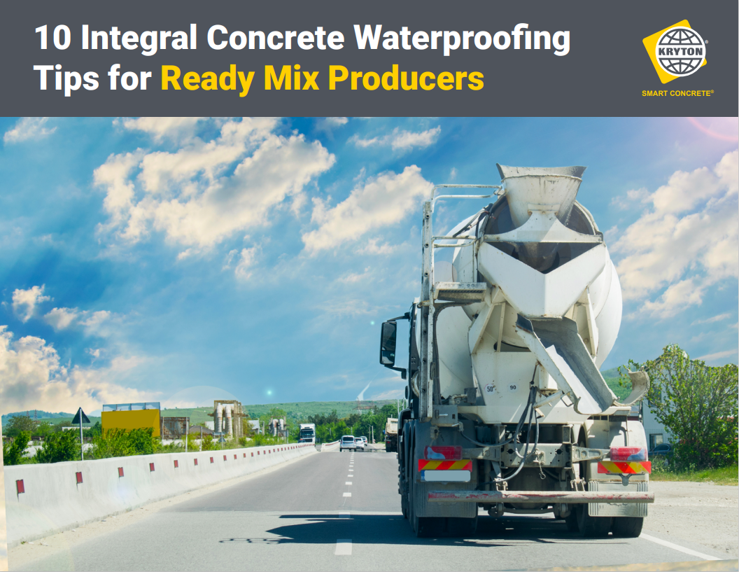 Free E-Book - 10 Integral Concrete Waterproofing Tips for Ready Mix ...